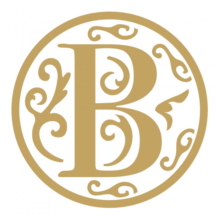 3D Printable Drink-coaster with letter 'B' by raimonvibe