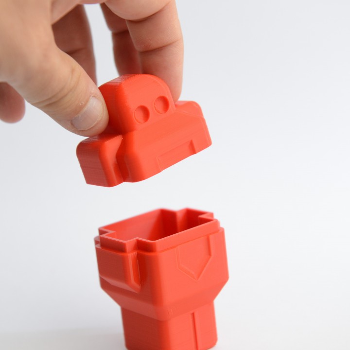 3D Printable Box Bot by Clockspring