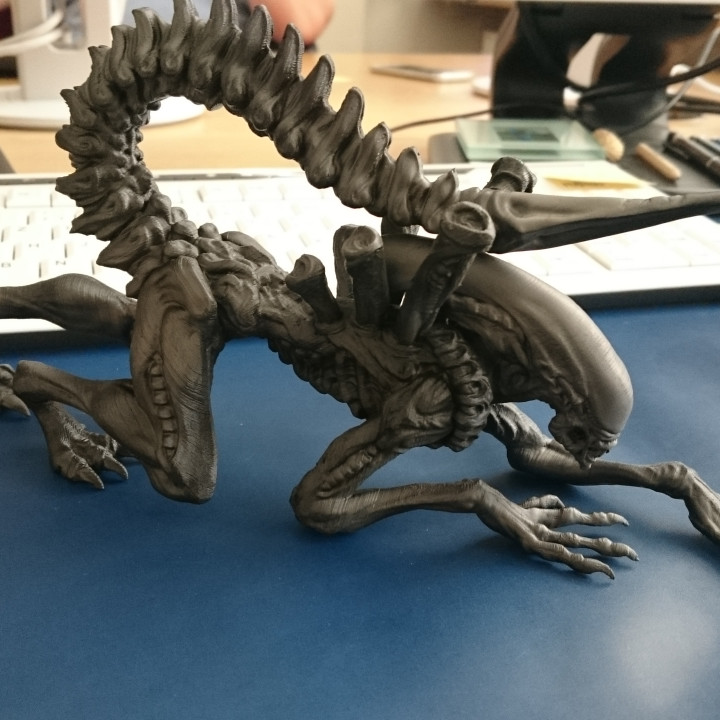 3D Print of Alien - Xenomorph - Full Figure - 25 CM by Max Mustermann