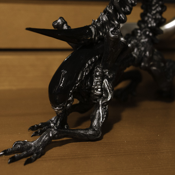 3D Print of Alien - Xenomorph - Full Figure - 25 CM by shadowcat-et