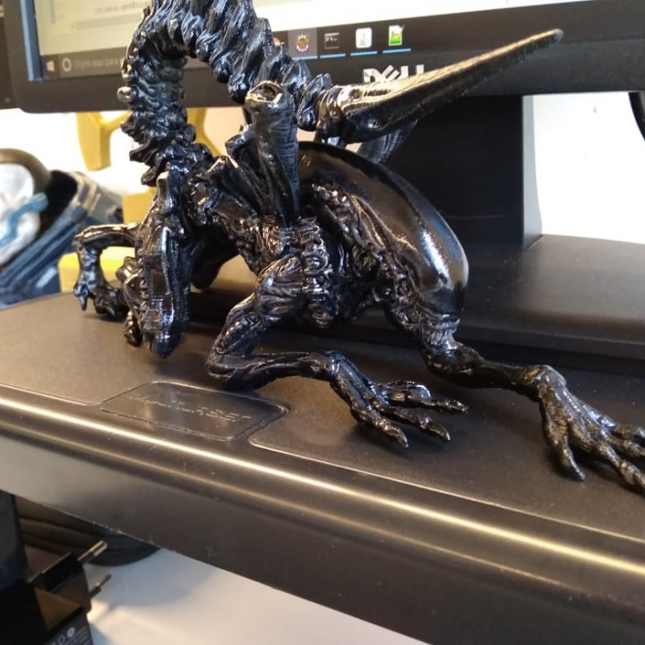 3D Print of Alien - Xenomorph - Full Figure - 25 CM by ThiagoTavares