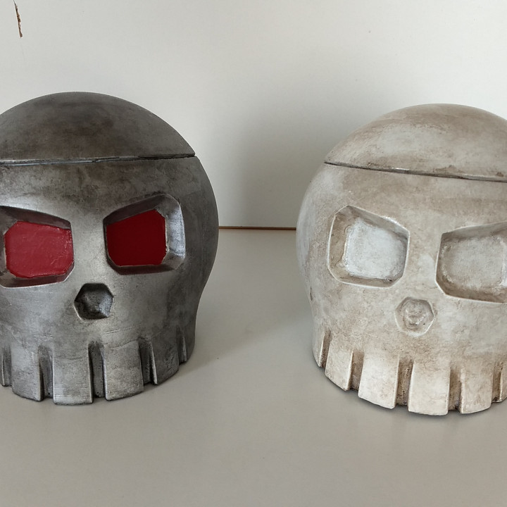 3D Print of Skull Box with Cranial Lid by henrikjohansen