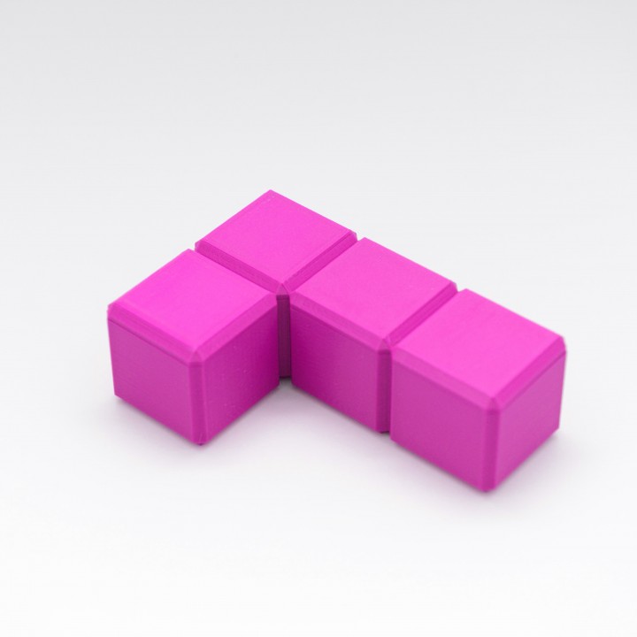 3D Printable Tetris L Box by Clockspring