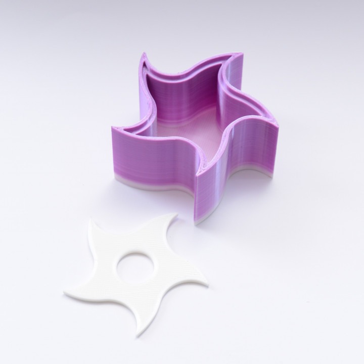 3D Printable Starfish Box by Clockspring