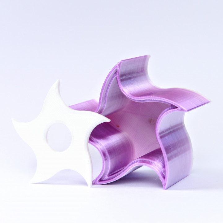 3D Printable Starfish Box by Clockspring