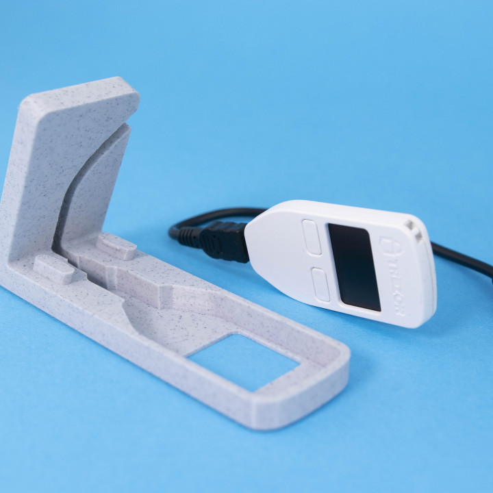 3D Printable Trezor One Case/Stand by Devin Enrique Büchele de Montes