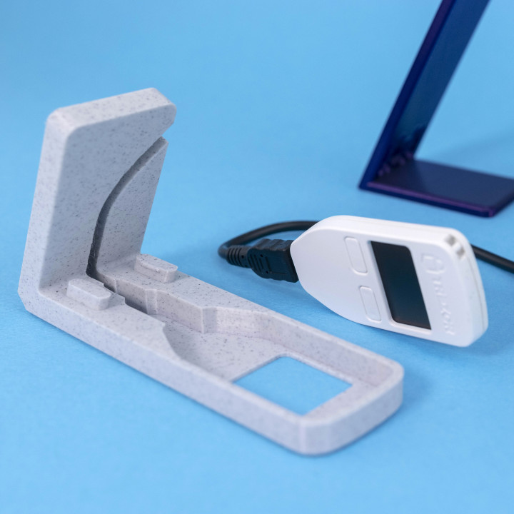 3D Printable Trezor One Case/Stand by Devin Enrique Büchele de Montes
