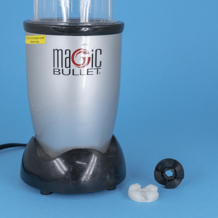 3D Printable Magic Bullet Base Gear/Blade Gear Replacement by Devin ...