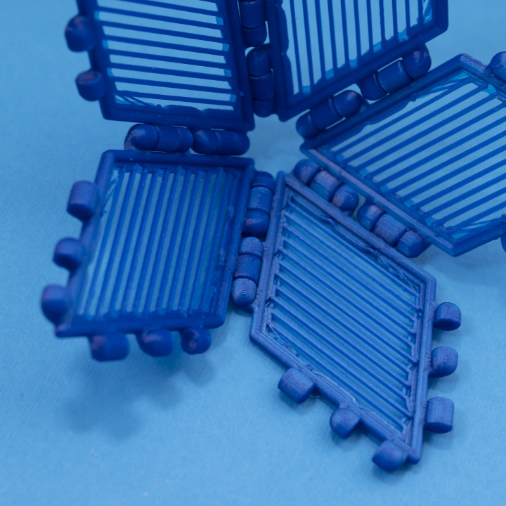 3D Printable Polypanels // Rhombus by Devin Enrique Büchele de Montes