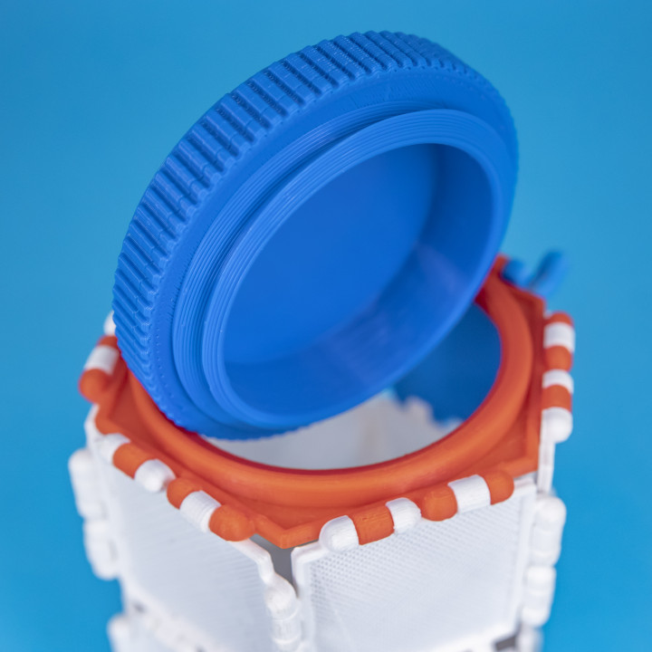 3D Printable Polypanels // Hexagon Screw Top by Devin Enrique Büchele ...