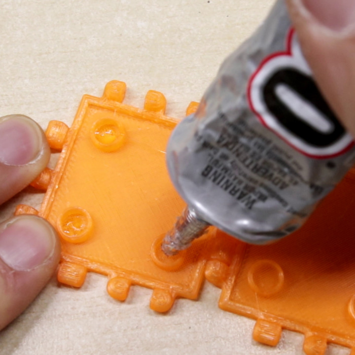 3D Printable Polypanels // Square Magnet Panel by Devin Enrique Büchele ...