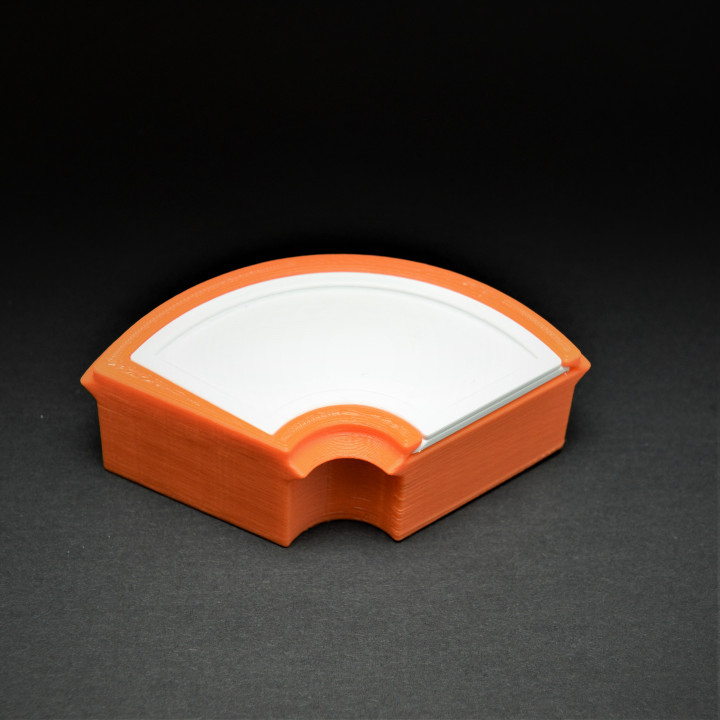 3D Printable Arc Box with Sliding Lid by Clockspring