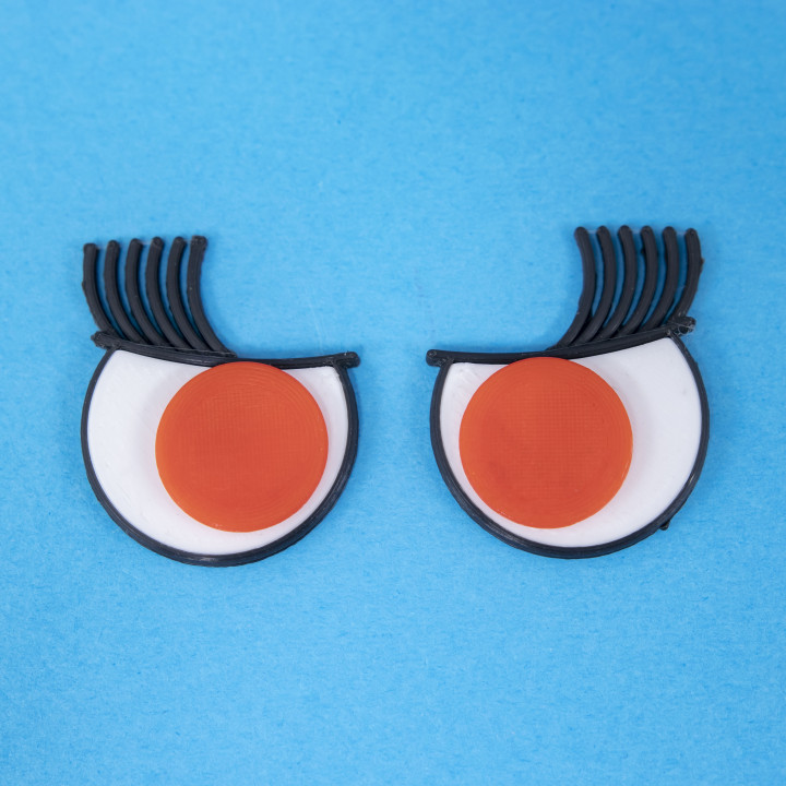 3D Printable Googly Eye Super Pack by Devin Enrique Büchele de Montes
