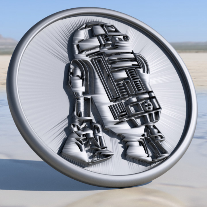 3D Printable Coaster R4 by Idea Lab