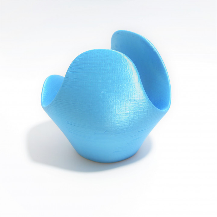3D Printable Meander Bowl by Clockspring