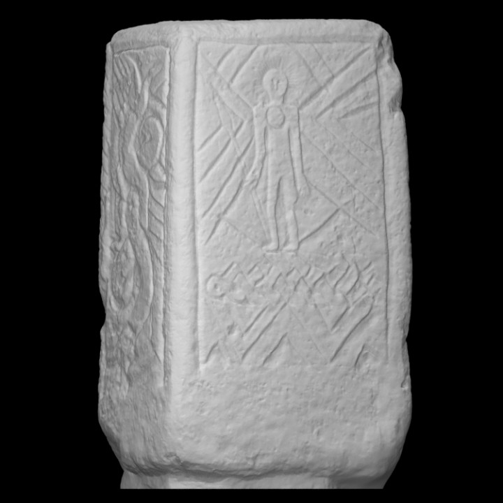 3D Printable Funerary stele Niederdollendorf by Marchal Geoffrey