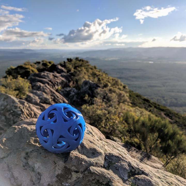 3D Printable Meridian Ball by Clockspring