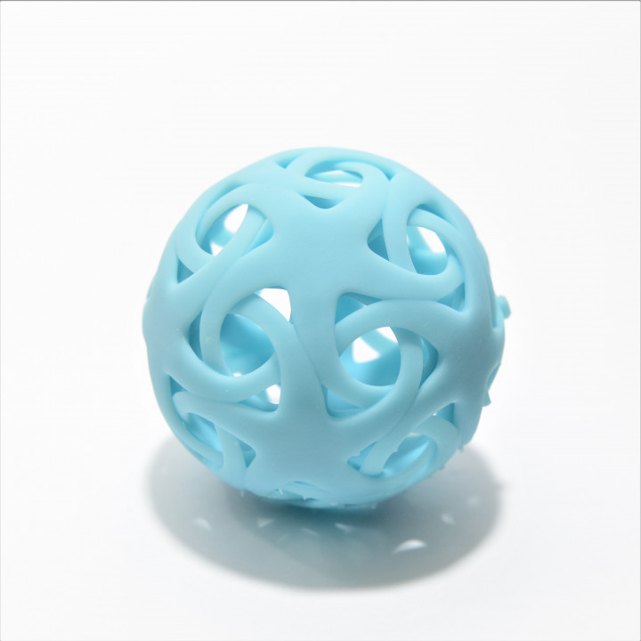 3D Printable Meridian Ball by Clockspring