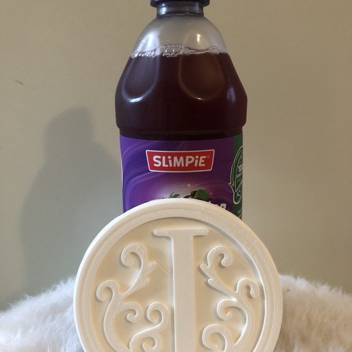 3D Printable Coaster letter 'J' by raimonvibe