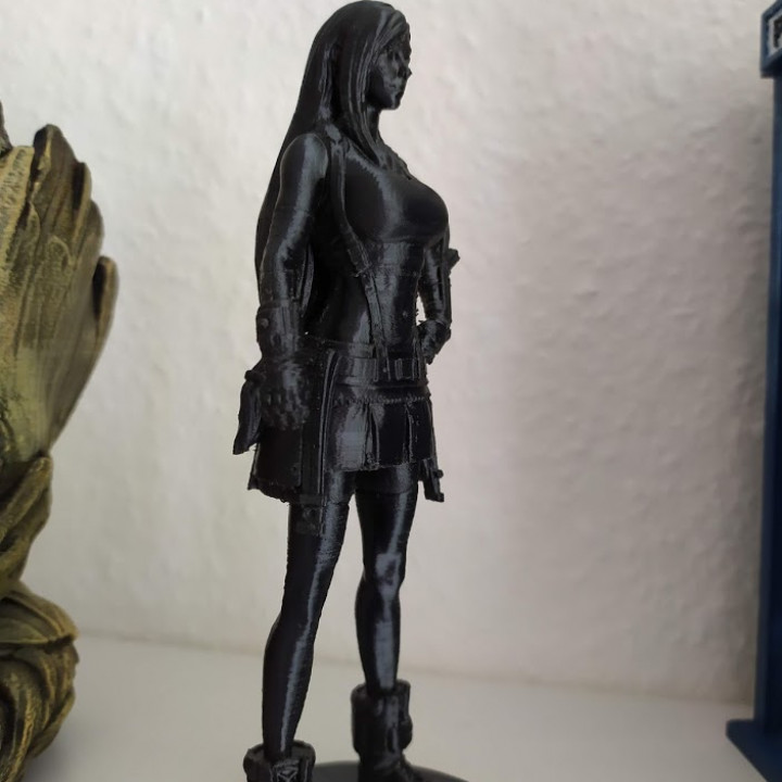 3D Print of Tifa Lockhart - Final Fantasy 7 Remake - 32cm model* by SD75