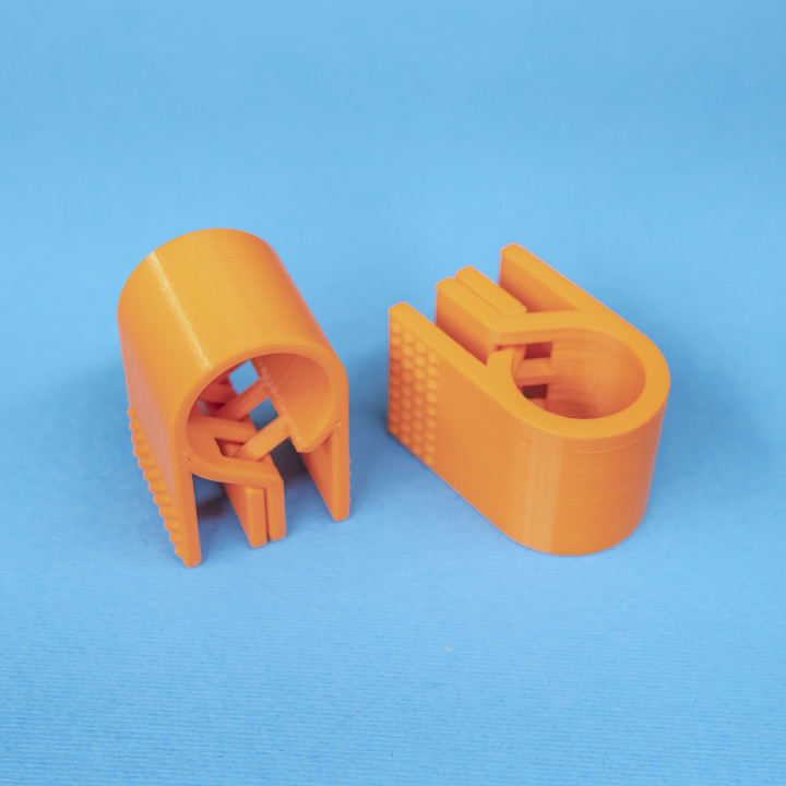 3D Printable Round Compliant Clips by Devin Enrique Büchele de Montes