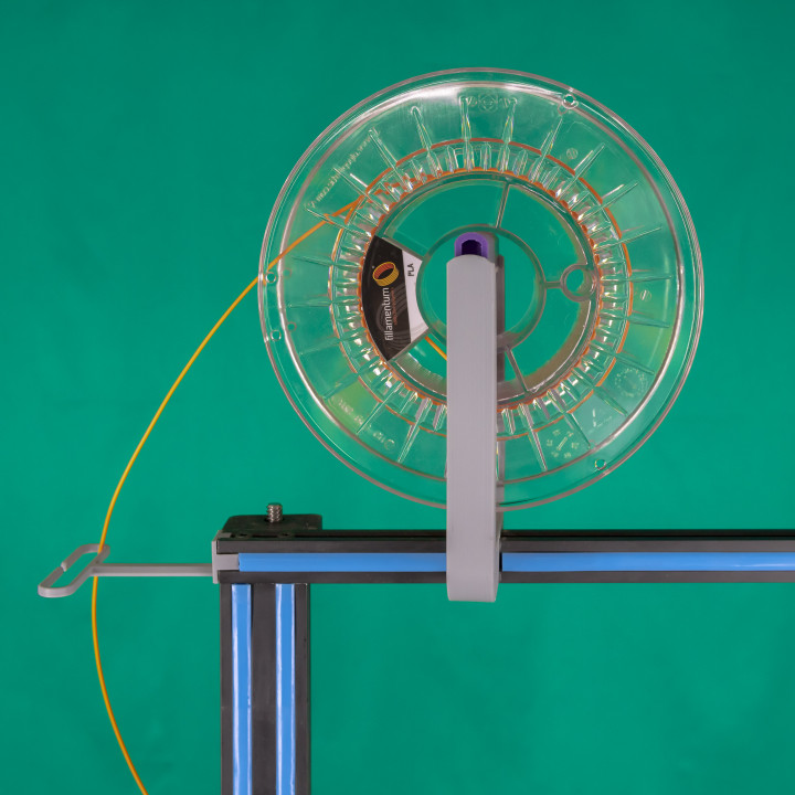 3D Printable Sturdy Simple Top Loading Spool Holder by Devin Enrique ...