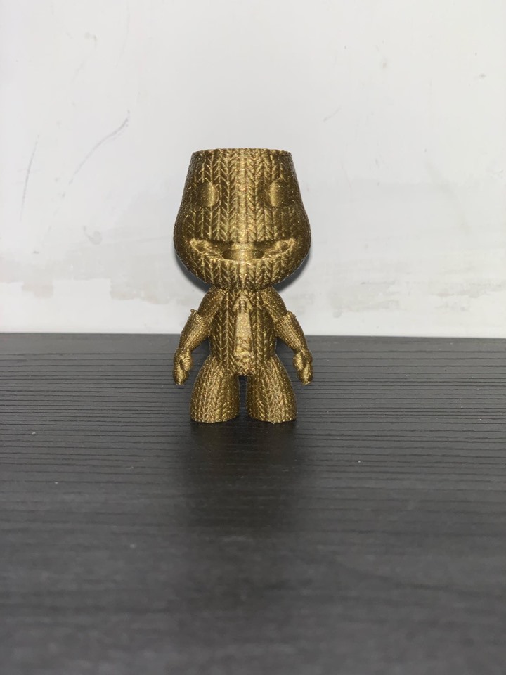 3D Print of Sackboy from "Little Big Planet" (support free) by bryanmorales