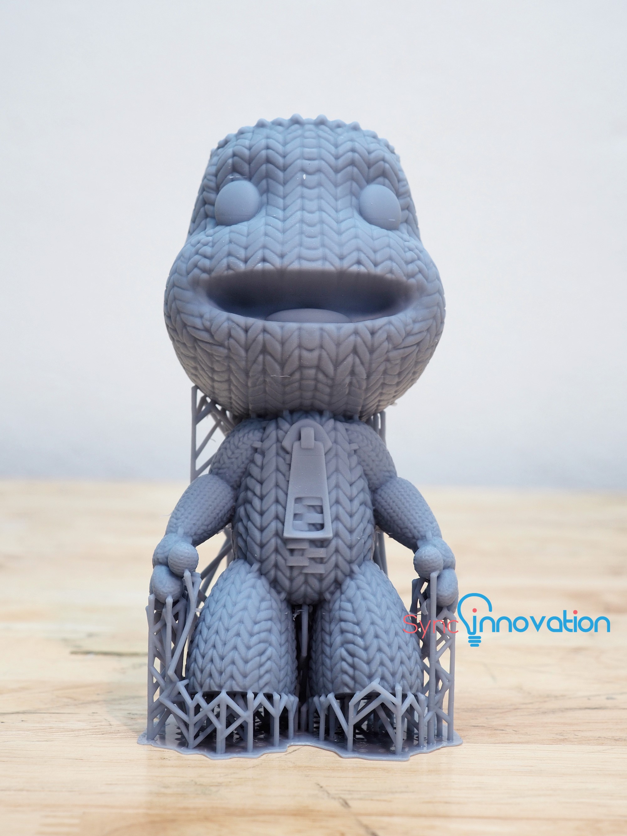 3D Print of Sackboy from "Little Big Planet" (support free) by ...