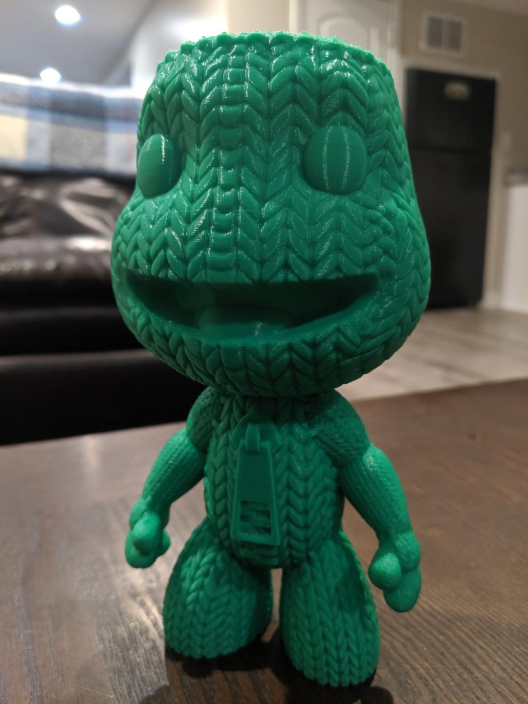 3D Print of Sackboy from "Little Big Planet" (support free) by BrianO