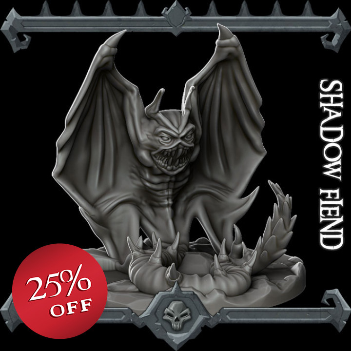 3D Printable Shadow Fiend by RocketPigGames