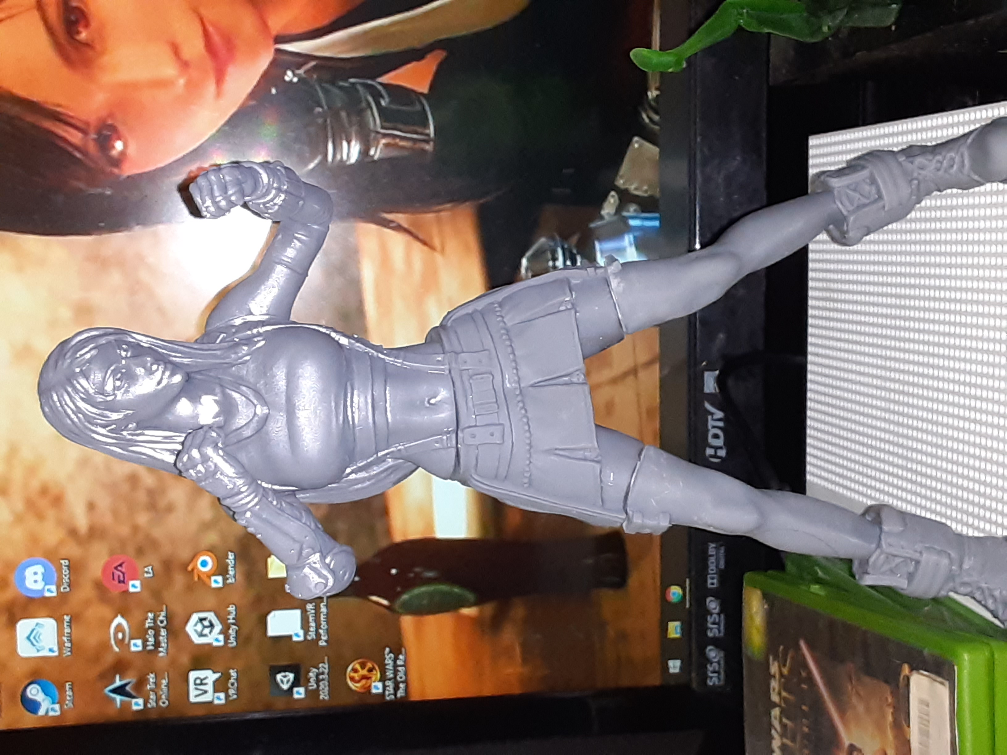 3D Print of Tifa Lockhart - Combat Stance - Final Fantasy 7 Remake ...