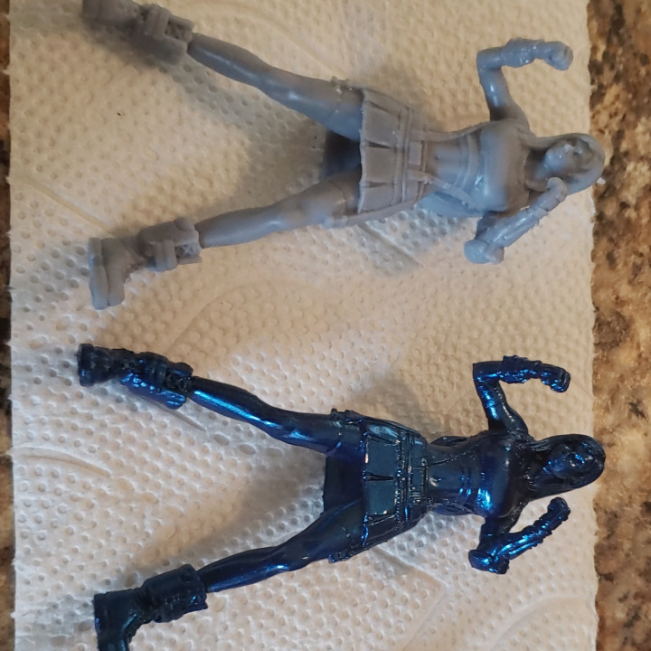 3D Print of Tifa Lockhart - Combat Stance - Final Fantasy 7 Remake ...