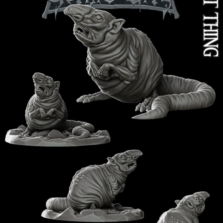 3D Printable Rat Thing by RocketPigGames