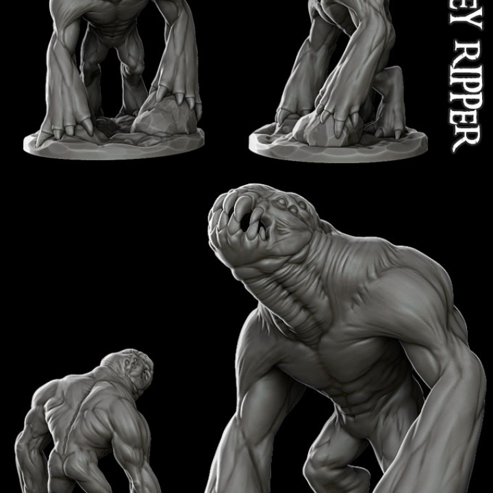 3D Printable Deluxe Grey Ripper by RocketPigGames