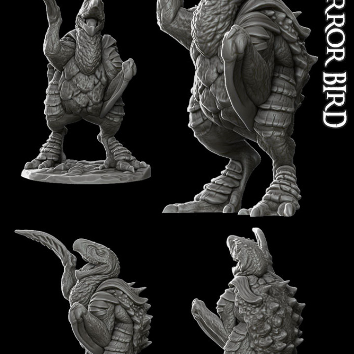 3D Printable Horror Bird by RocketPigGames