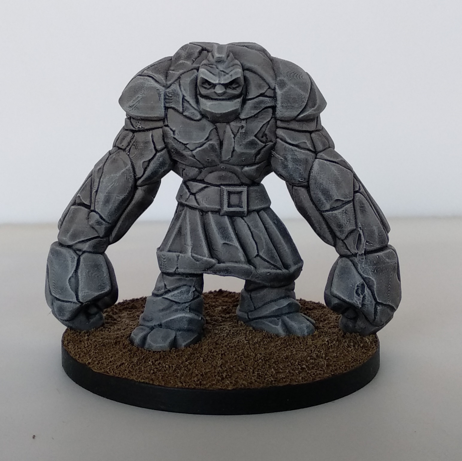 3D Printable Clay Golem by RocketPigGames