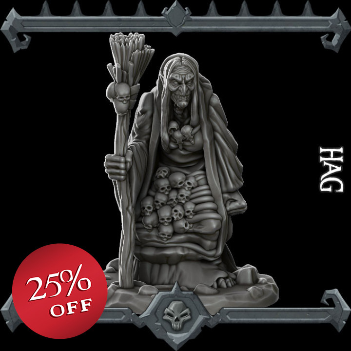 3D Printable Hag by RocketPigGames