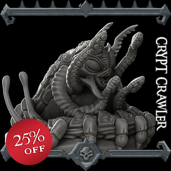 3D Printable Crypt Crawler by RocketPigGames