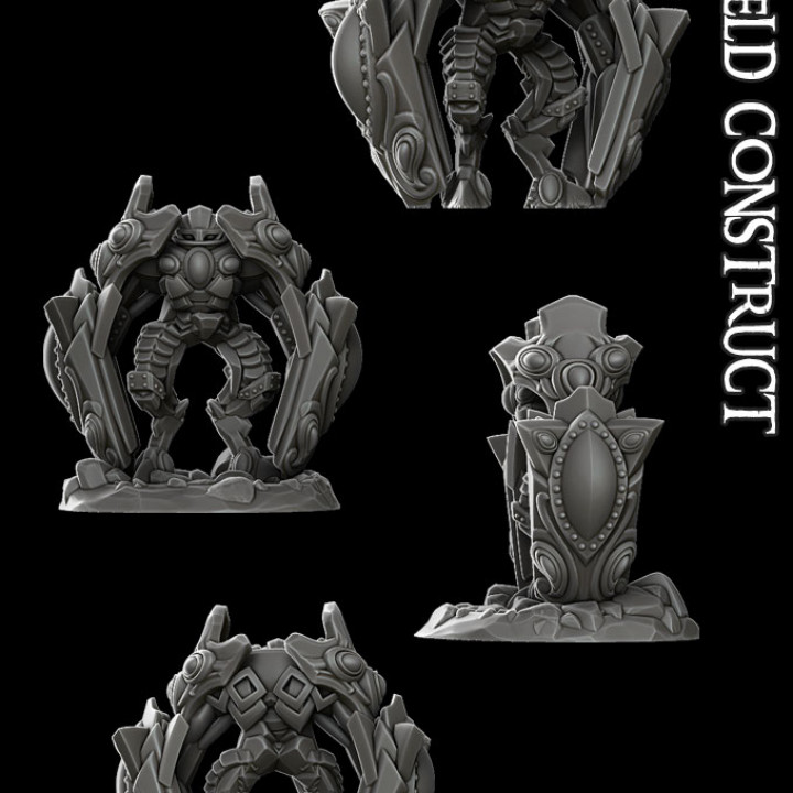 3D Printable Shield Construct by RocketPigGames