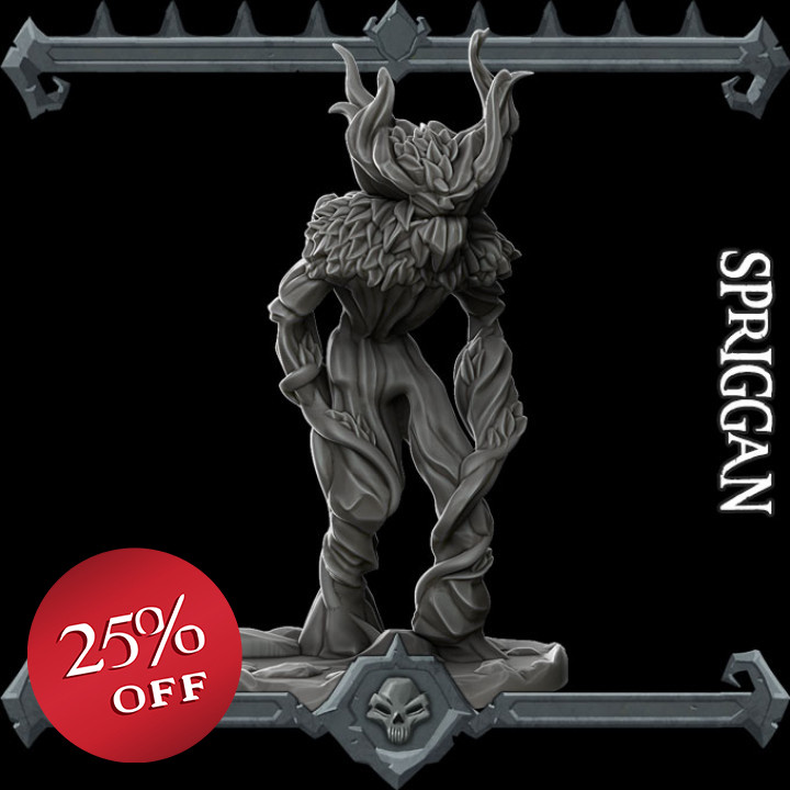 3D Printable Spriggan by RocketPigGames