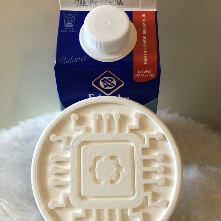 3D Printable Chip coaster by raimonvibe