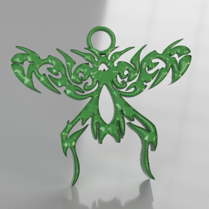 3D Printable Celtic fly earrings by Idea Lab