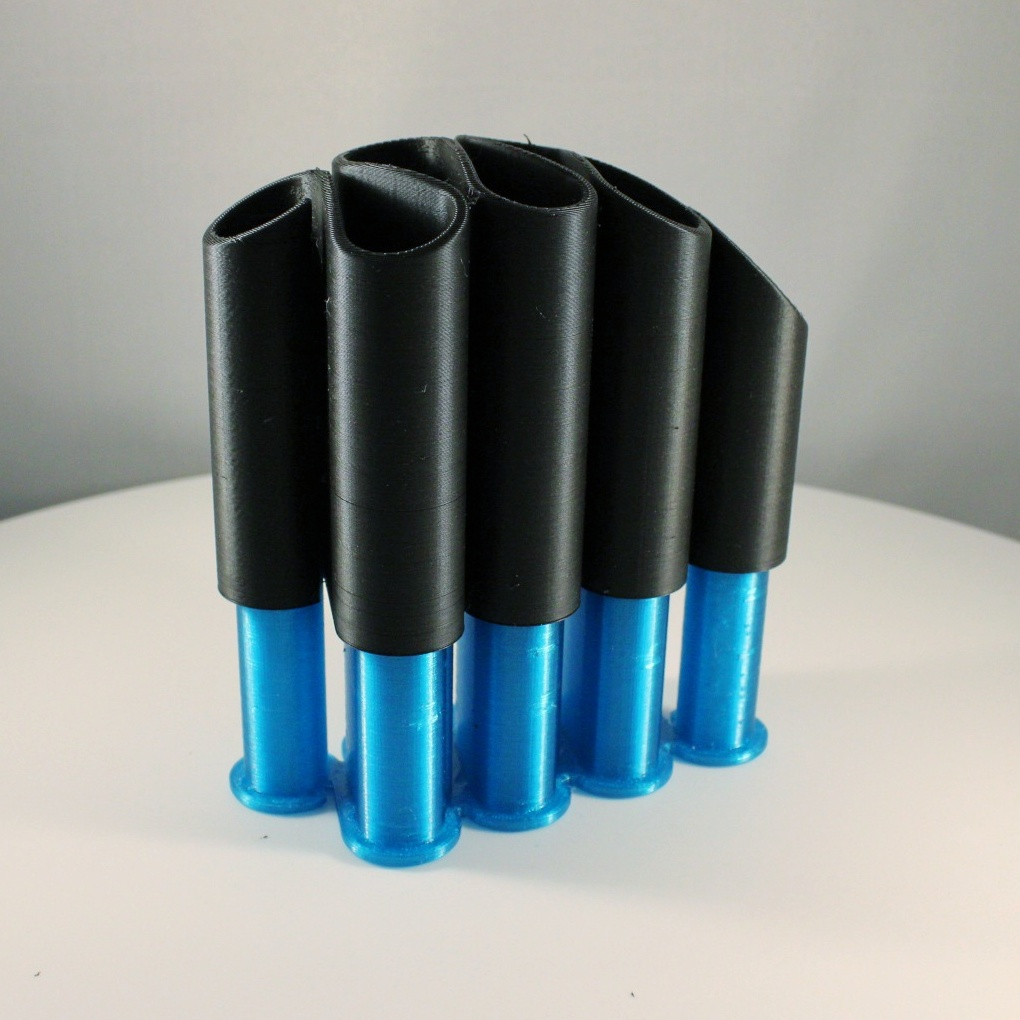 3D Printable Wave Caddy by Clockspring