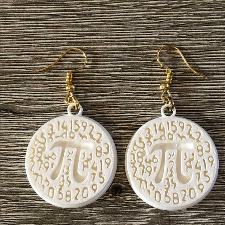 3D Printable Math earrings by Idea Lab