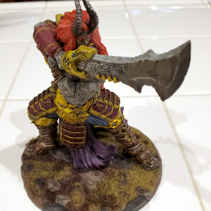 3D Print of Deluxe Rune Giant by gregdapkus