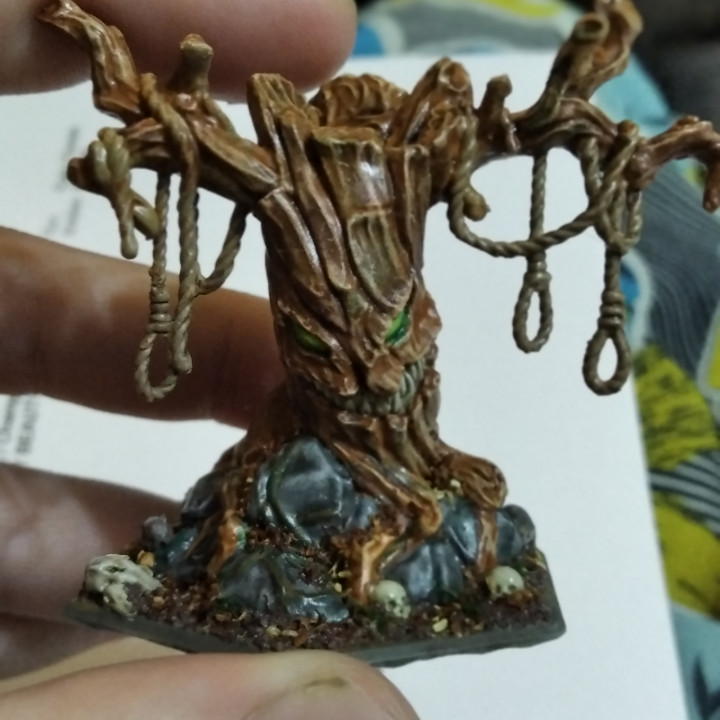 3D Print of Hangman Tree - Large creature - PRESUPPORTED - 32mm scale ...