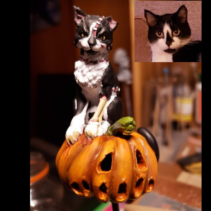 3D Print of Halloween Pack - 7 Presupported Models - 32mm scale by gsw0882