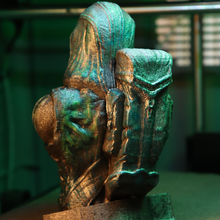 3D Printable Green Arrow from DC Comics (support free bust) by Rober Rollin