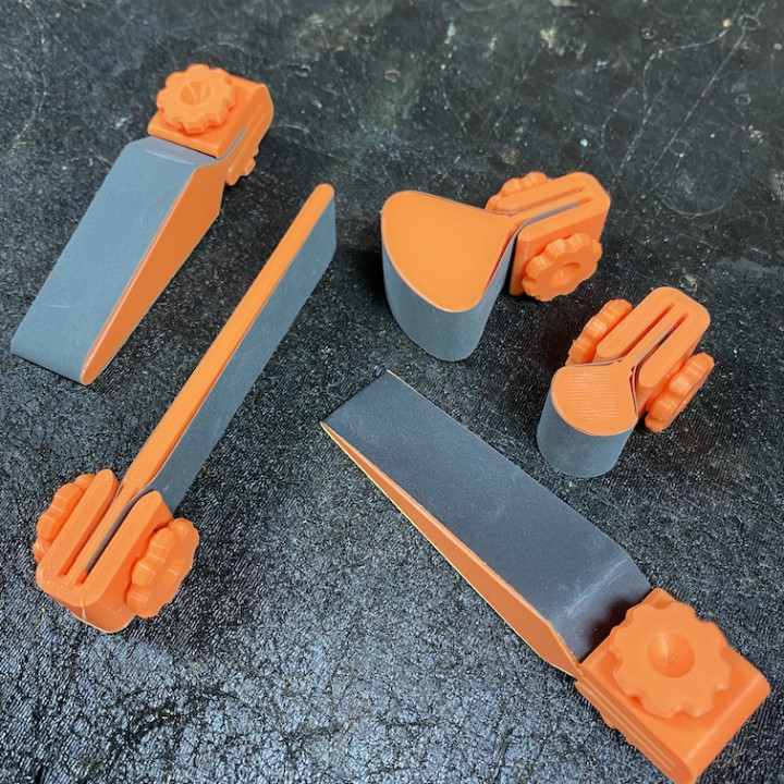 3D Print of Mini Sanding Tools by mikeymakesit
