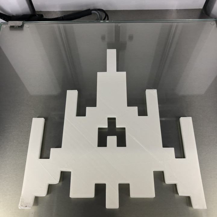 3D Printable Space invaders: ship by Idea Lab
